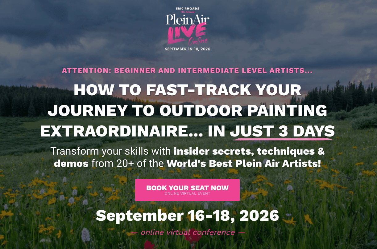 Plein Air Live - A Global Virtual Art Conference - September 16-18, 2026